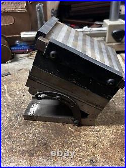 MACHINIST OfCe TOOL LATHE MILL Atco 6 X 6 Magnetic Compound Sine Plate ...